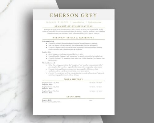 Creating A Functional Resume In 7 Easy Steps | The Career Counter
