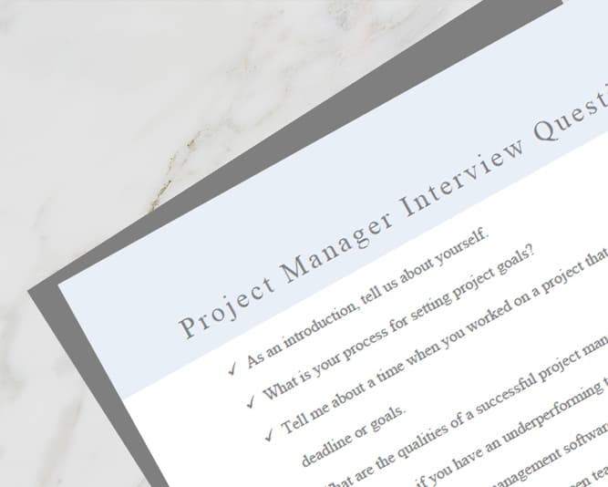 Project Manager Resume Template Package | The Career Counter